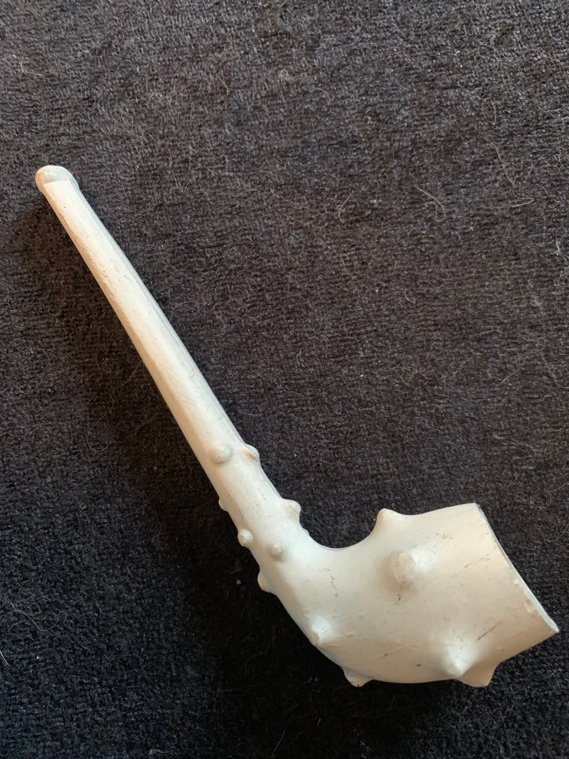 Vintage Unused 19th Century Knobbly Finish Clay Pipe - Etsy