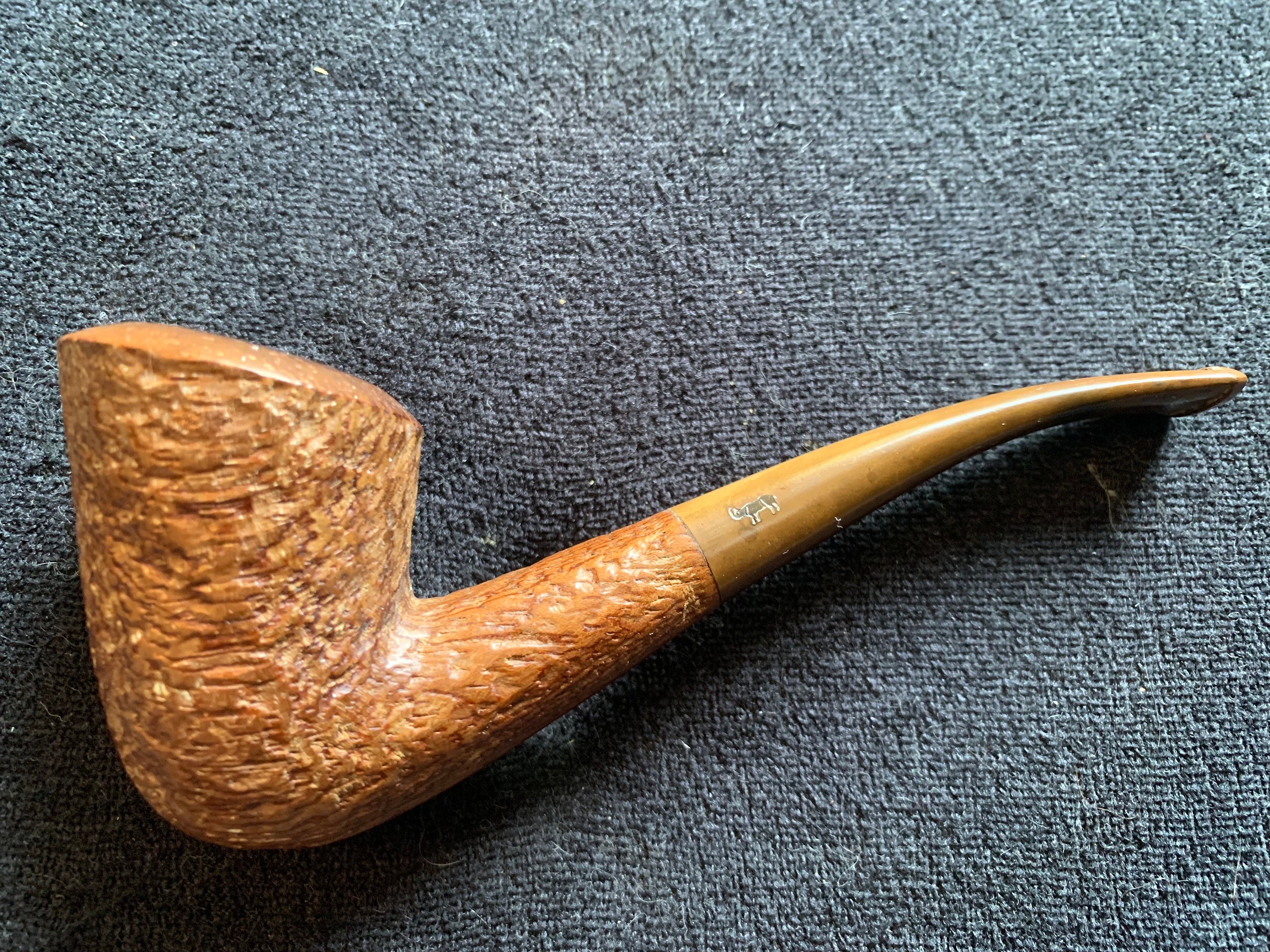 Vintage Used Kilimanjaro Tanganika Pipe Tanzania Briar Wood Estate Pipe ...