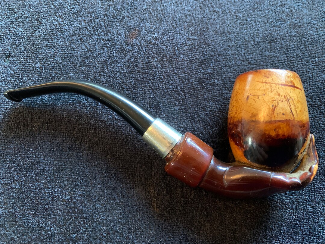 Antique Used Meerschaum Estate Pipe Hand Holding Pipe Bowl - Etsy