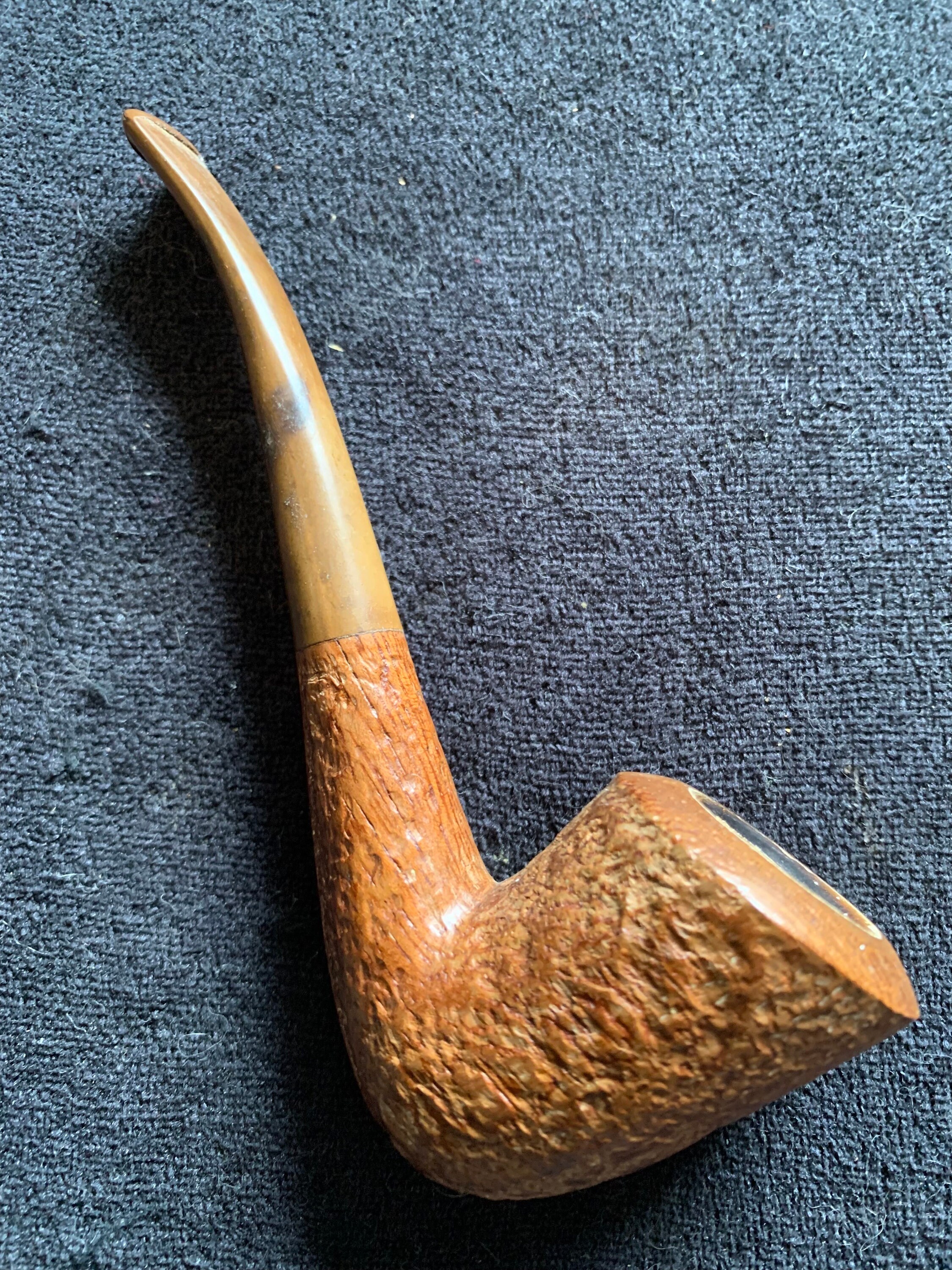 Vintage Used Kilimanjaro Tanganika Pipe Tanzania Briar Wood Estate Pipe ...