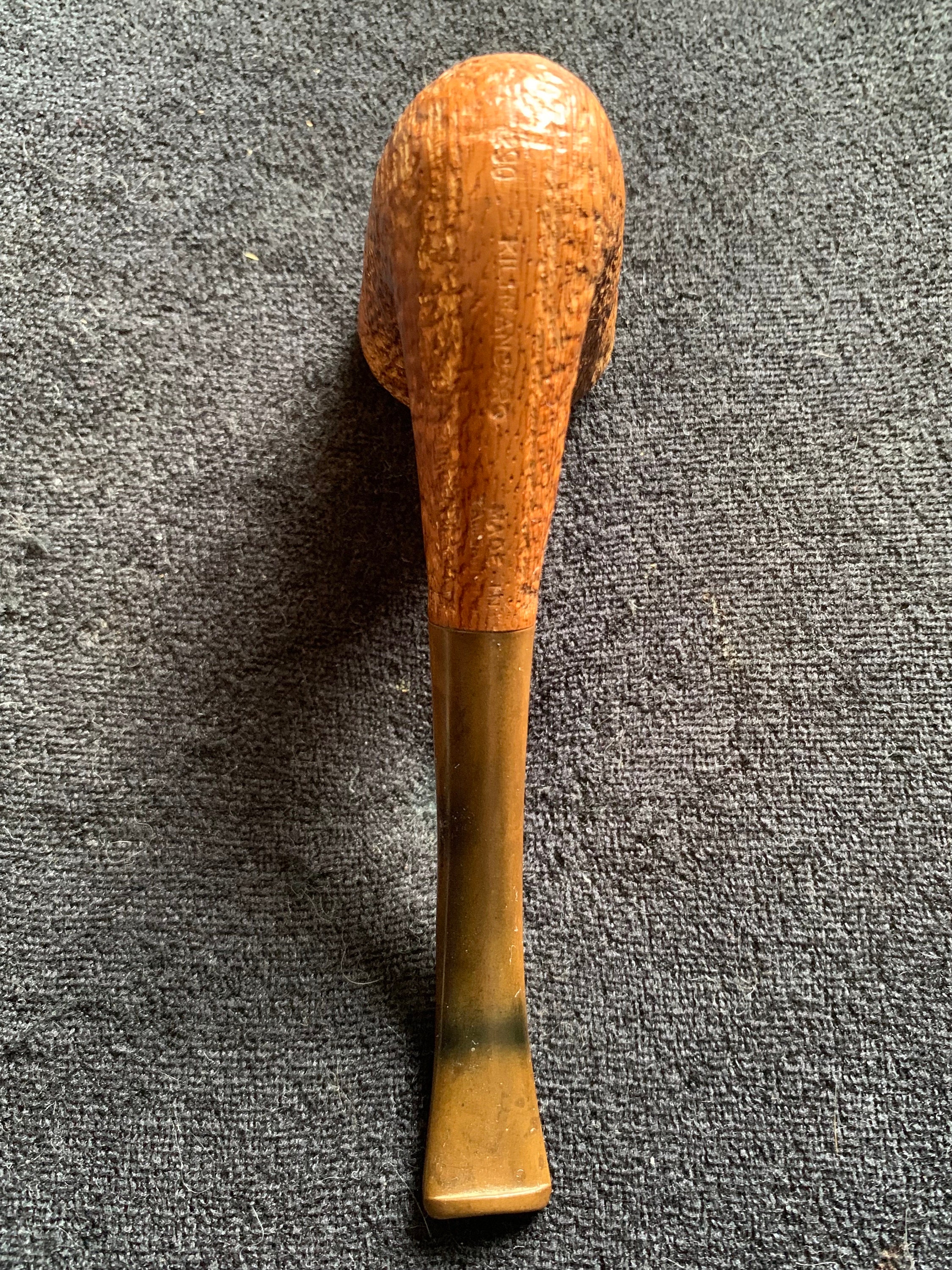 Vintage Used Kilimanjaro Tanganika Pipe Tanzania Briar Wood Estate Pipe ...