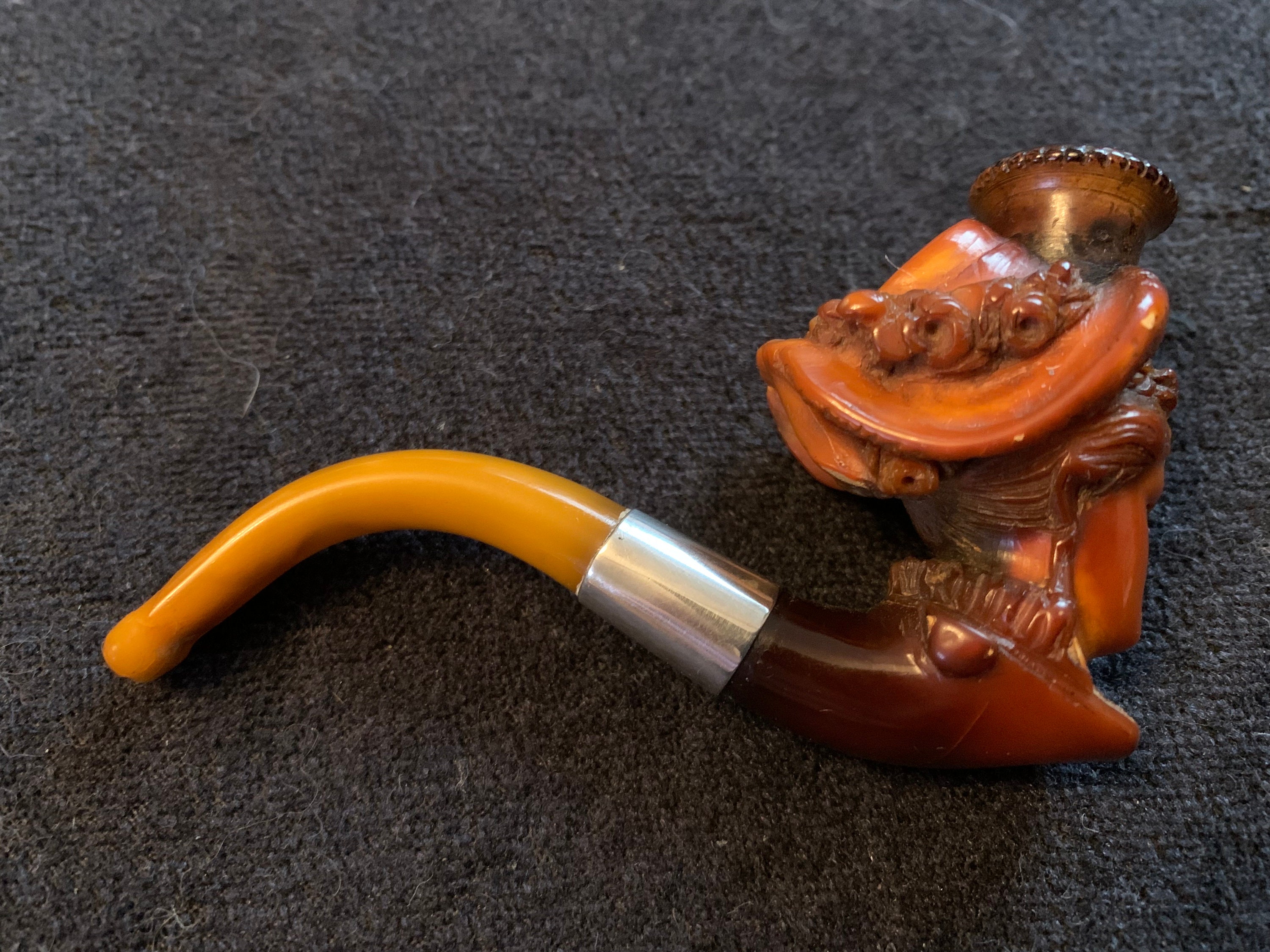Antique Used Meerschaum Lady Head Estate Pipe - Etsy