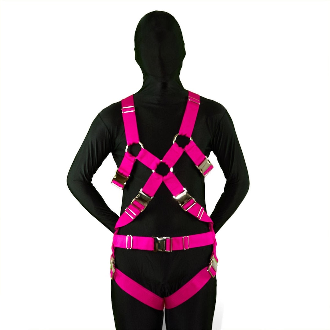 Full X Harness With Leg Straps EXTENDED | Body Harness, Webbing Harness ...