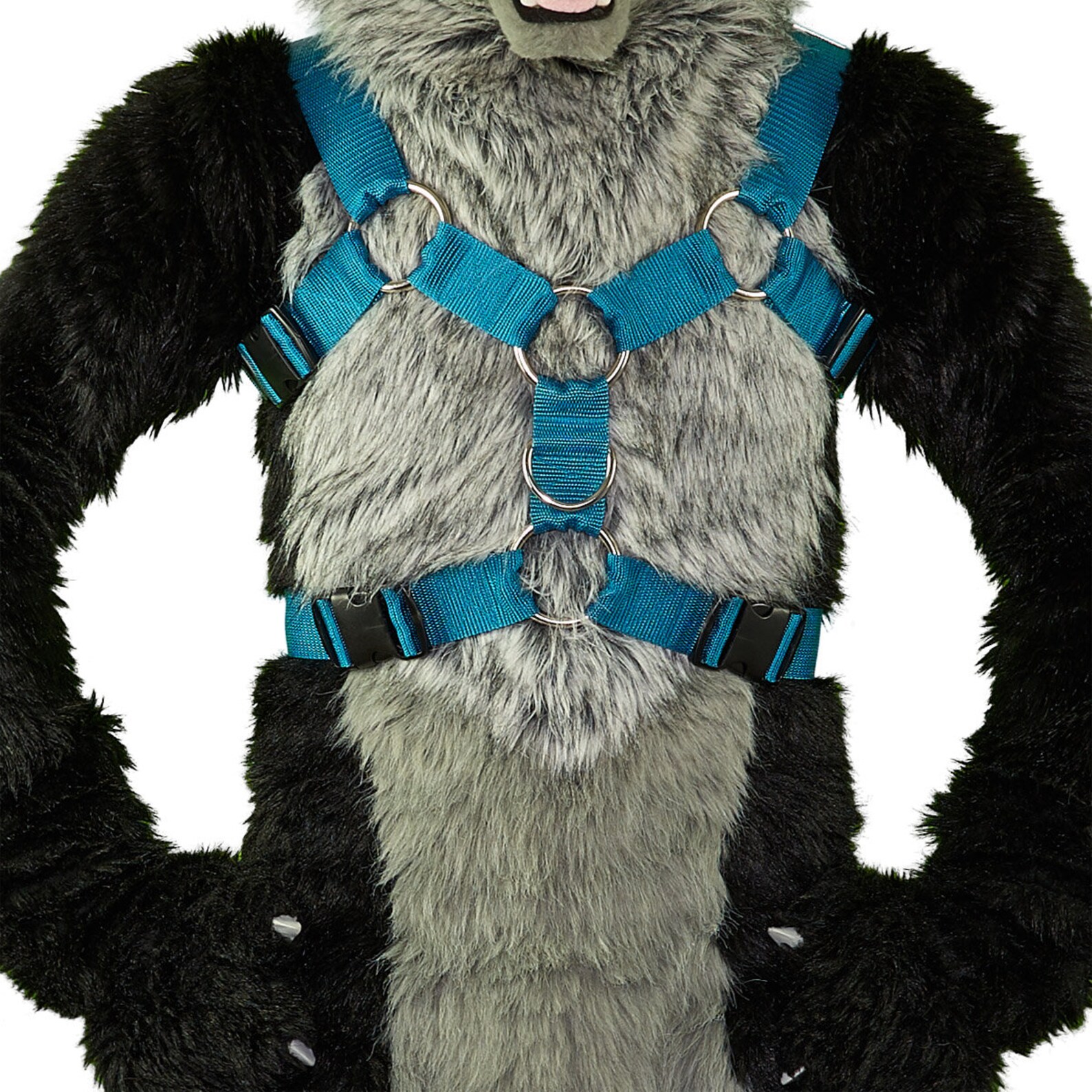 Y Tri-harness | Furry Harness Fursuit Harness - Etsy