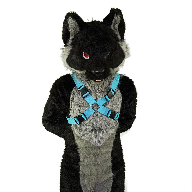 X Harness With Handbinder Furry Harness Fursuit Harness - Etsy