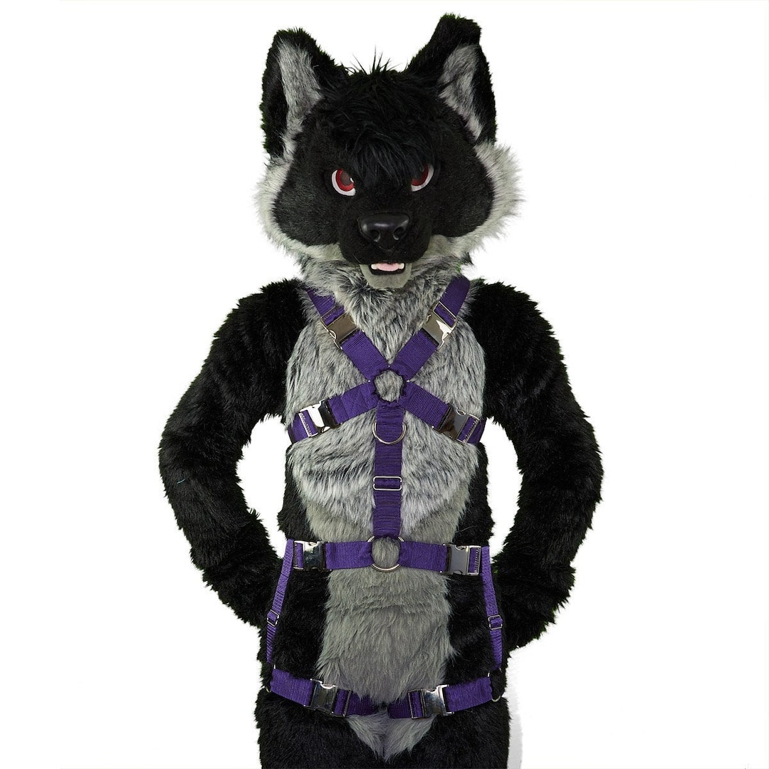 Standard Harness With Leg-straps (detachable) | Furry Harness Fursuit ...
