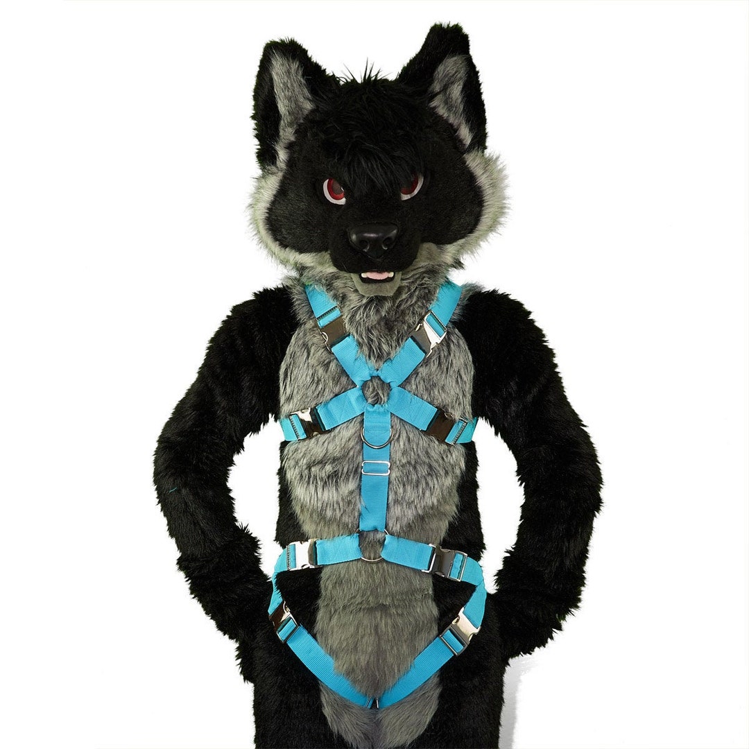 Standard Harness With Leg-straps | Furry Harness Fursuit Harness - Etsy