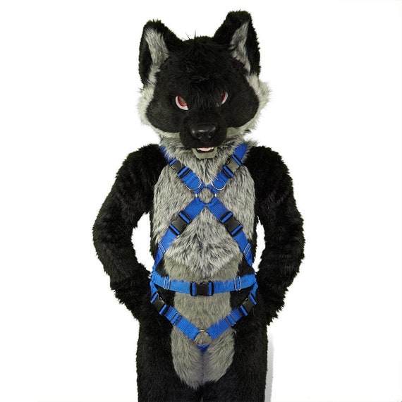 Full X Harness with Crotch Straps Furry harness fursuit | Etsy