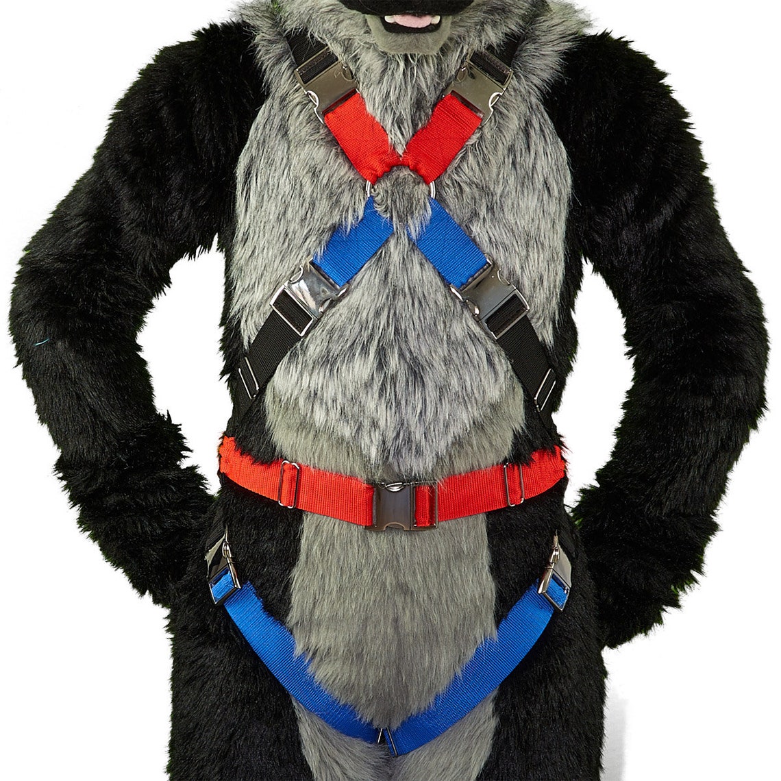 Full X Harness With Leg-straps Furry Harness Fursuit Harness - Etsy Canada