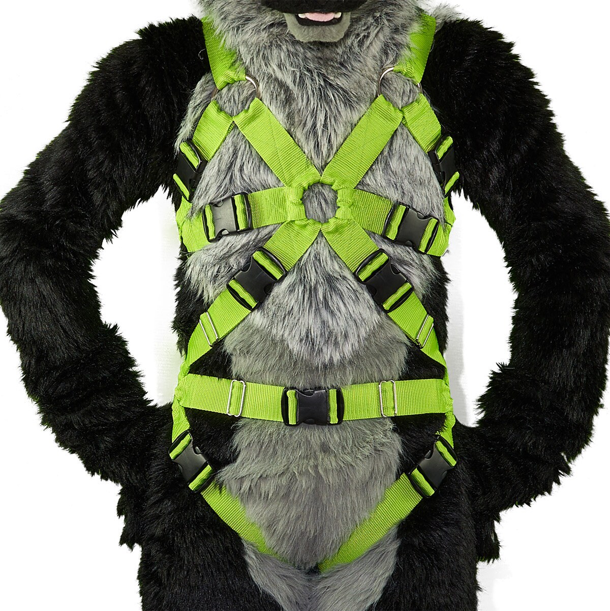 Full TRI Chest Harness With Leg-straps Furry Harness Fursuit - Etsy