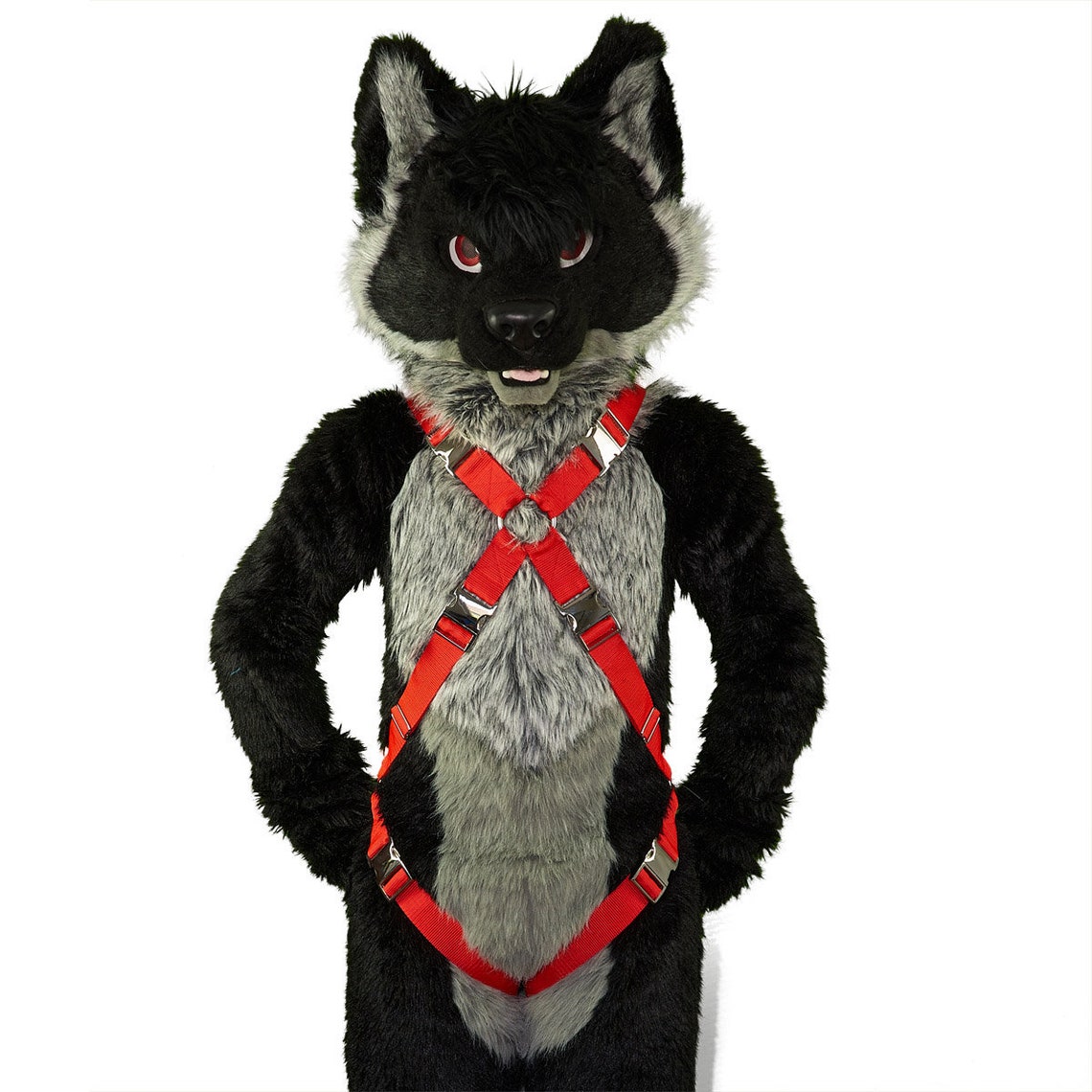 X Harness With Leg-straps Furry Harness Fursuit Harness | Etsy