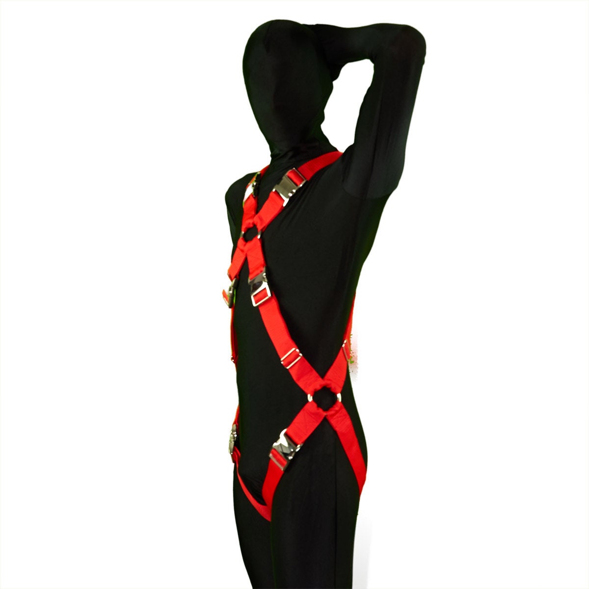 X Harness With Leg Straps Body Harness Webbing Harness - Etsy