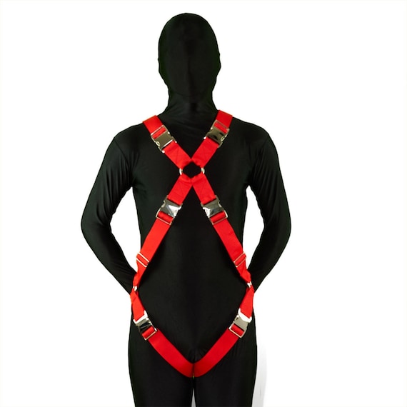 X Harness With Leg Straps Body Harness Webbing Harness | Etsy