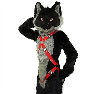 X Harness With Leg-straps | Furry Harness Fursuit Harness - Etsy