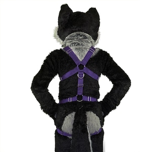 Standard Harness With Leg-straps (detachable) | Furry Harness Fursuit ...