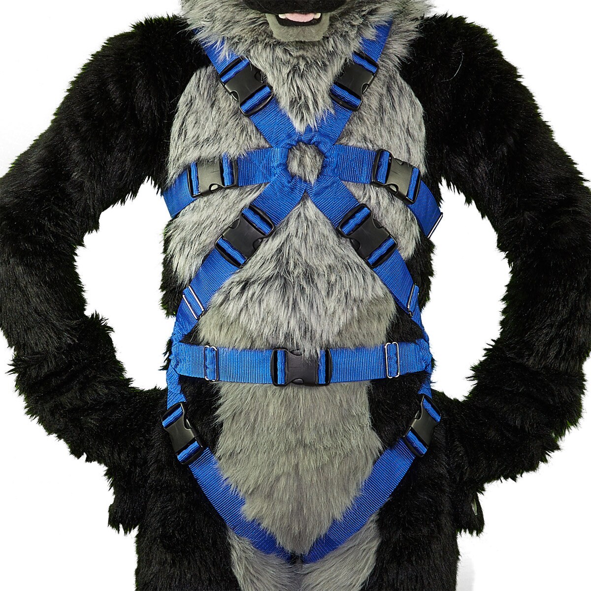 XTRA Full X Harness With Leg-straps Furry Harness Fursuit - Etsy