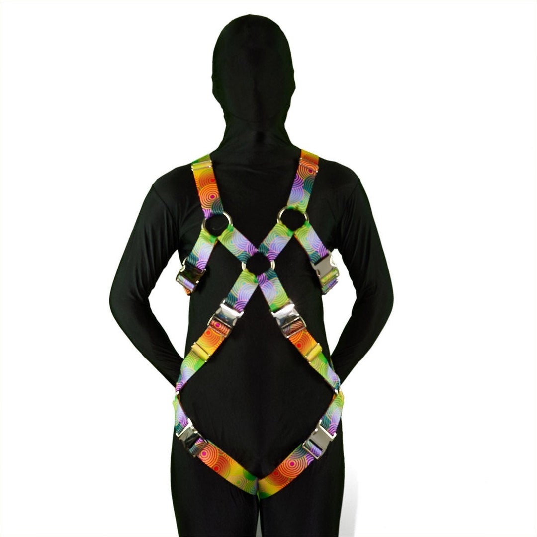 X Harness With Leg Straps EXTENDED Body Harness Webbing - Etsy