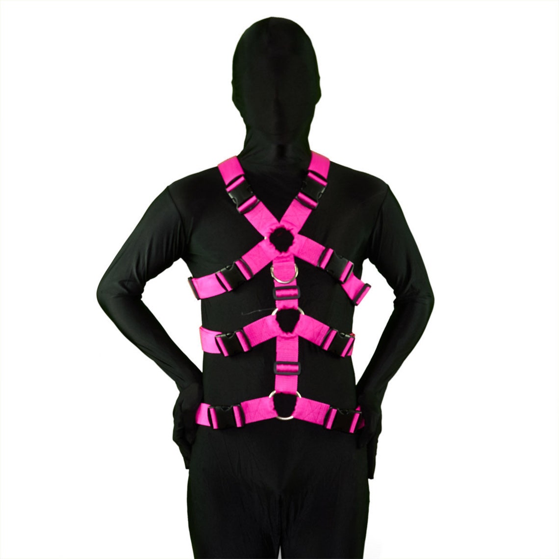 3-strap Standard Harness Body Harness Webbing Harness - Etsy UK