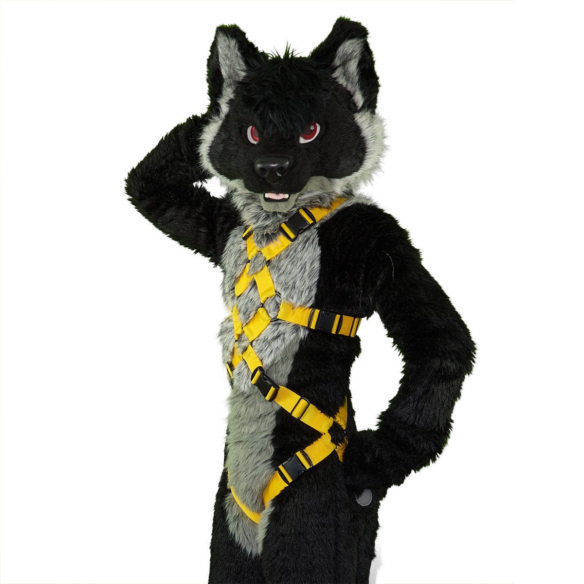 Double X Harness With Leg-straps Furry Harness Fursuit Harness - Etsy