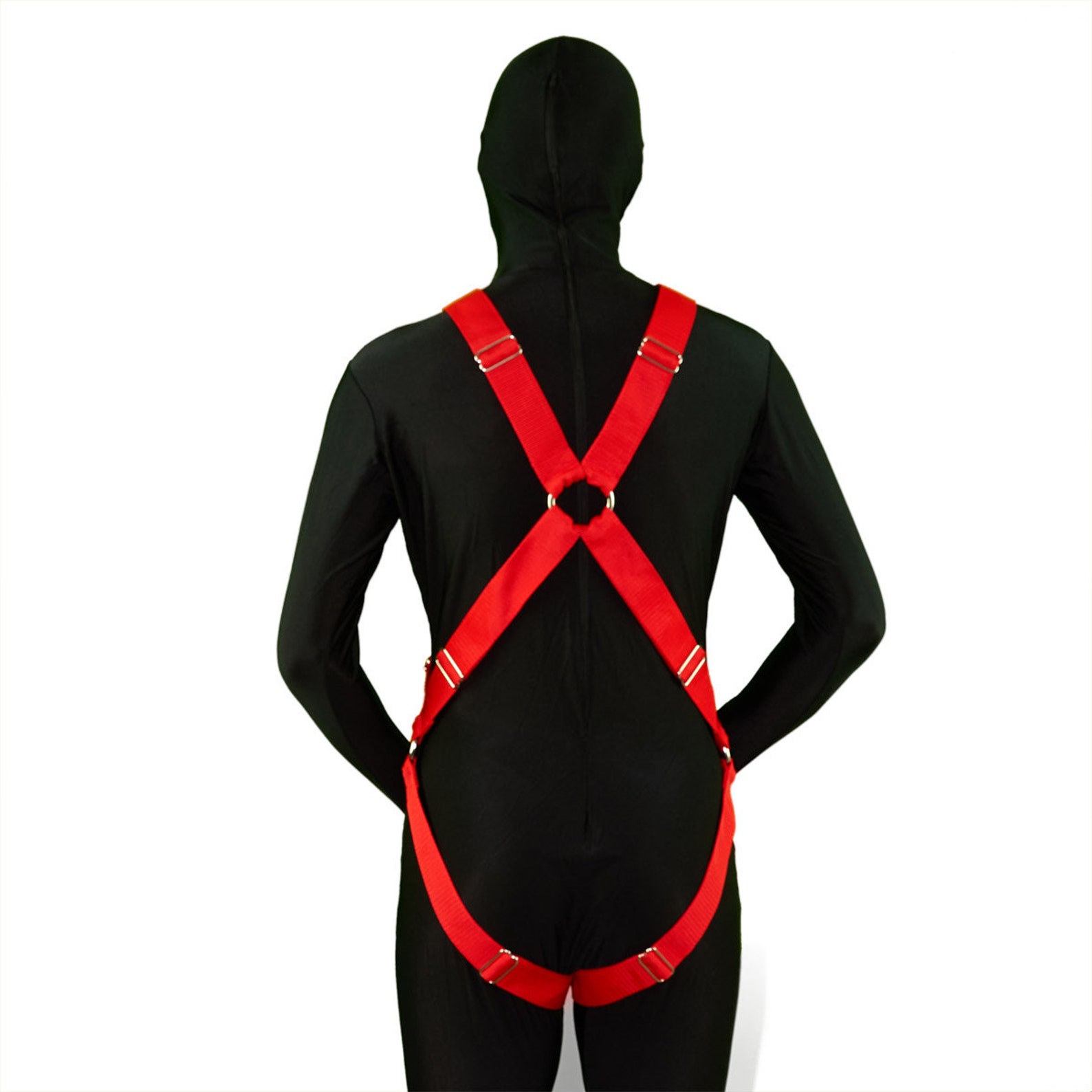 X Harness With Leg Straps Body Harness Webbing Harness - Etsy