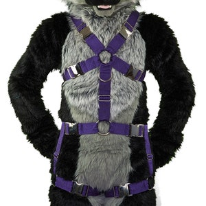Standard Harness With Leg-straps (detachable) | Furry Harness Fursuit ...
