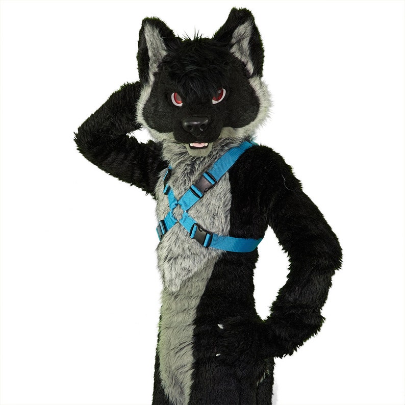 X Harness Furry Harness Fursuit Harness | Etsy