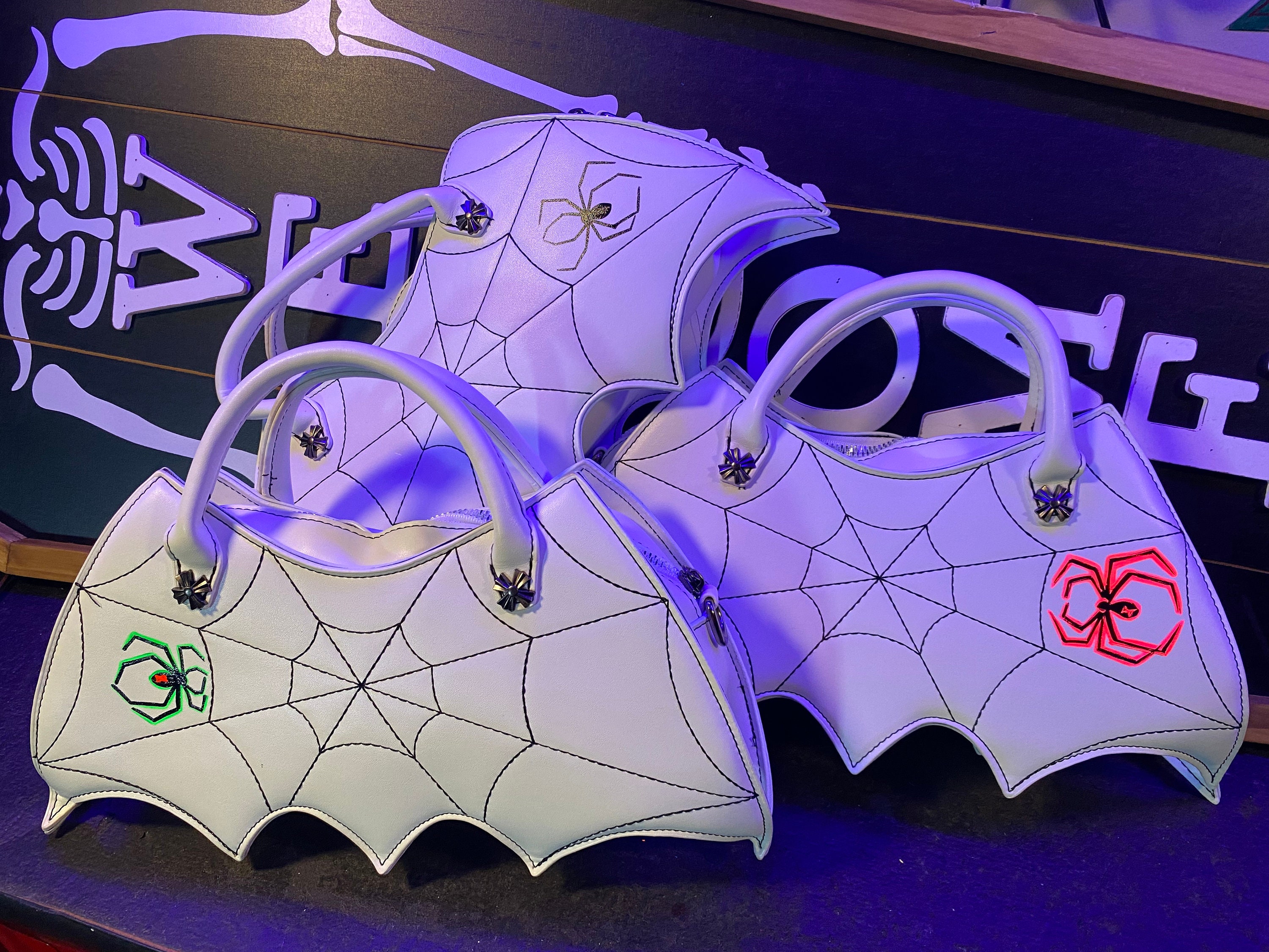 Bat Purses With Spiders. - Etsy