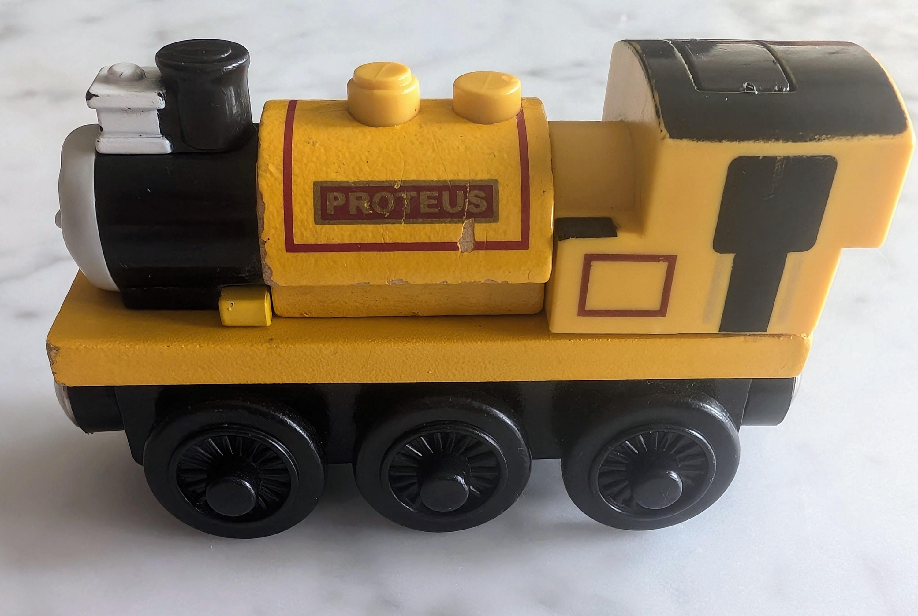 Thomas Tank Engine & Friends Wooden Railway Proteus Light-up Magnetic ...