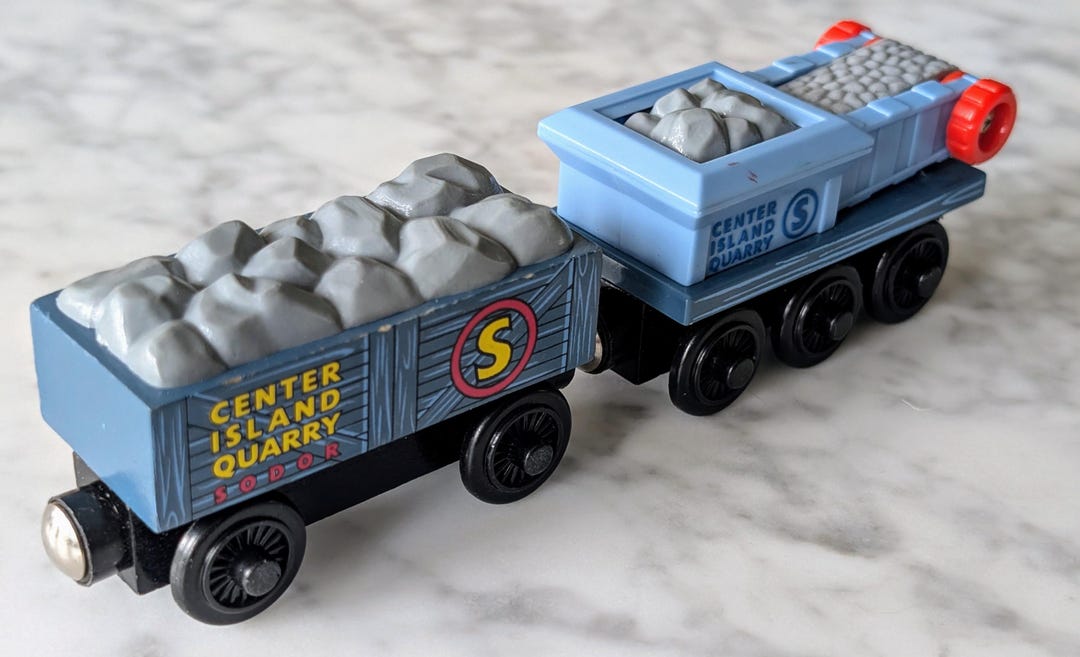 Thomas the Tank Engine & Friends Wooden Railway Center Island Quarry ...