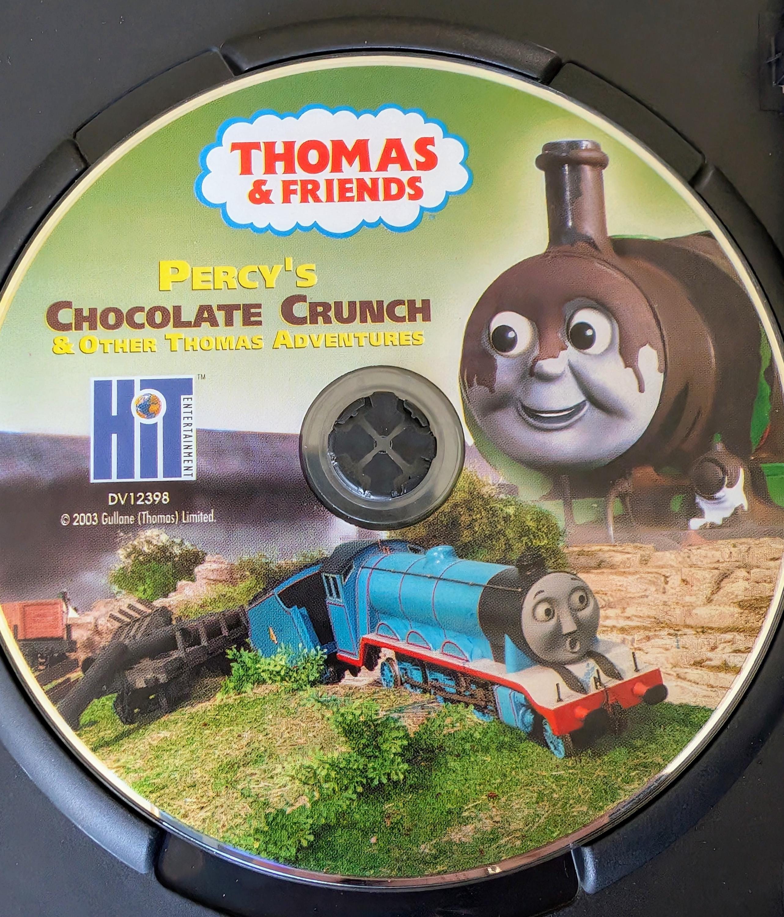 Thomas the Tank Engine & Friends Percy’s Chocolate Crunch DVD With ...