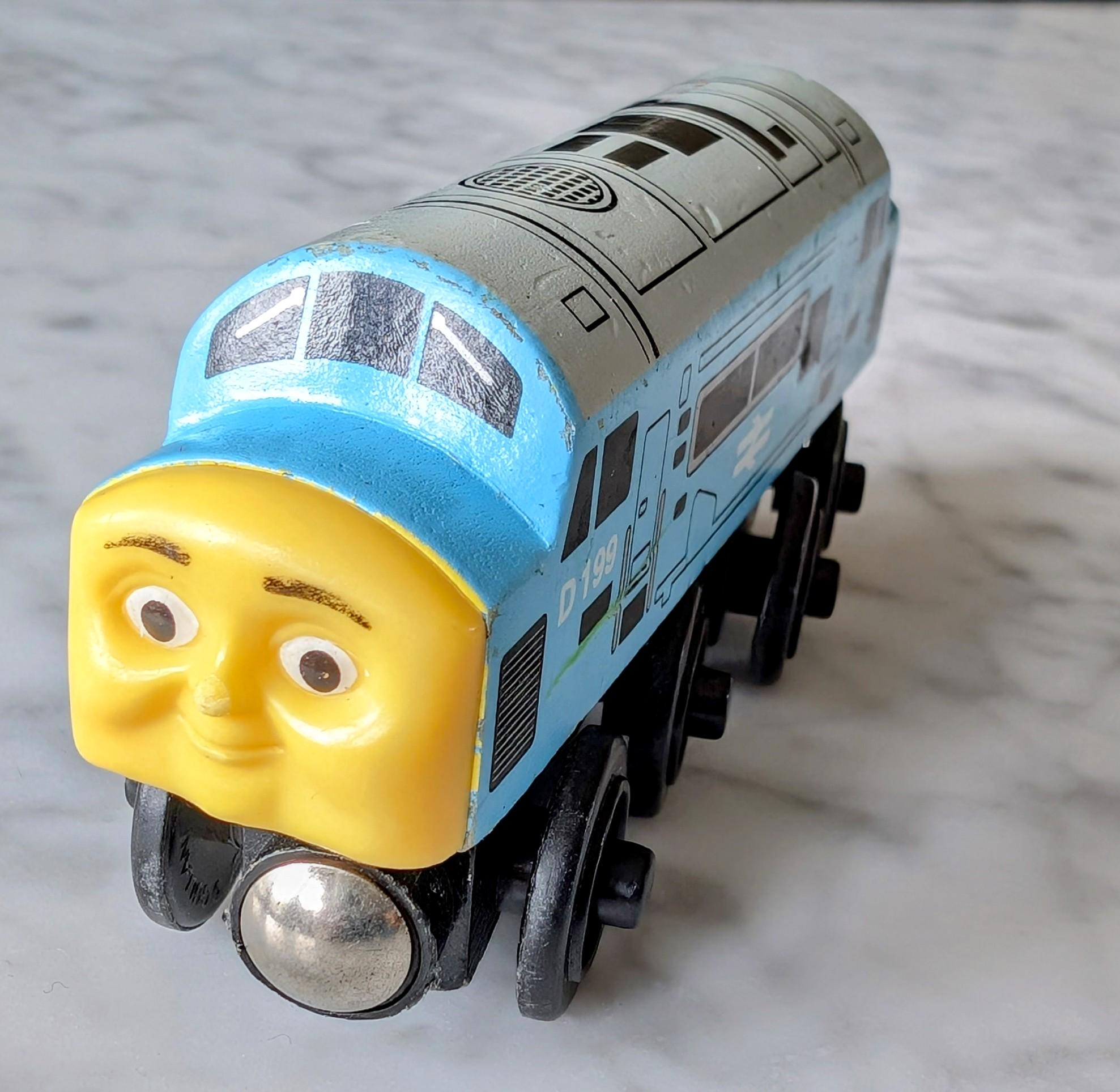 Thomas Tank Engine & Friends Wooden Railway D199 Diesel Magnetic Train ...