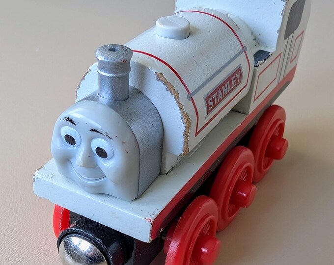 Thomas Tank Engine & Friends Wooden Railway Stanley Magnetic Train Rare ...