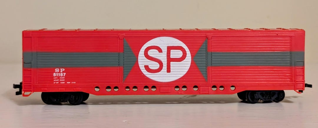 Vintage Bachmann S&P Southern Pacific Evan All-door Box Car 51187 HO ...