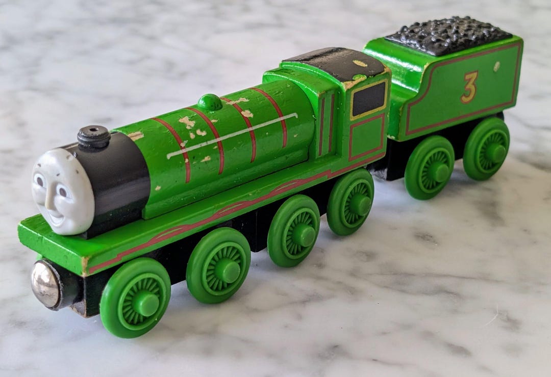 Thomas the Tank Engine & Friends Wooden Railway Henry and His Tender ...