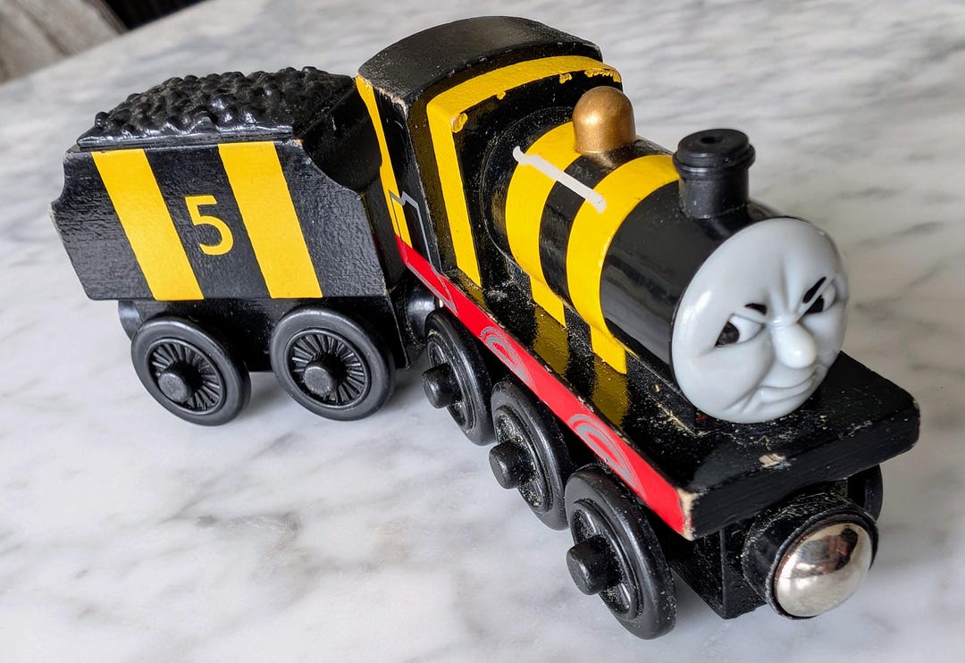 Thomas Tank Engine & Friends Wooden Railway Busy as A Bee James Tender ...