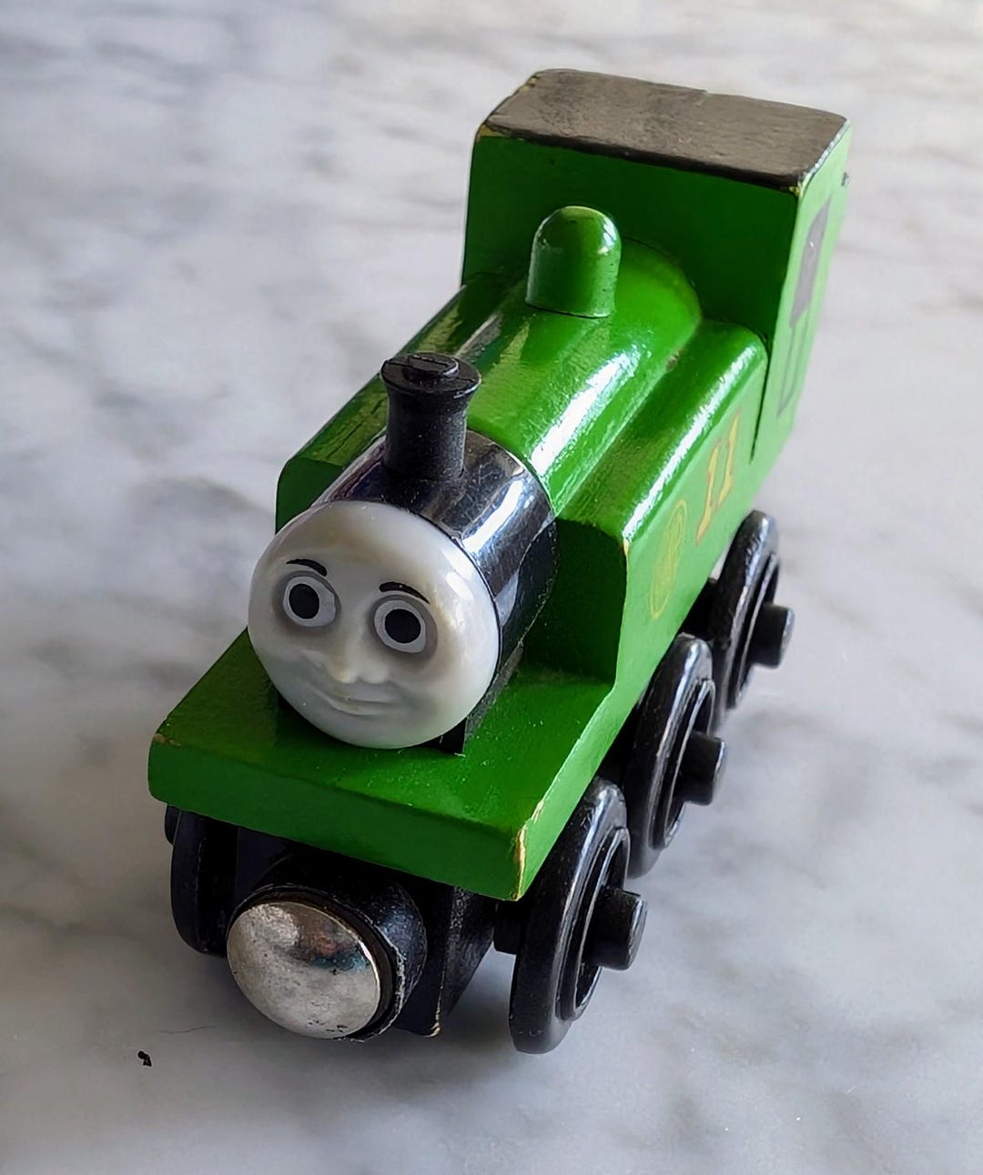 Thomas Tank Engine & Friends Wooden Railway 2003 Oliver Magnetic Train ...