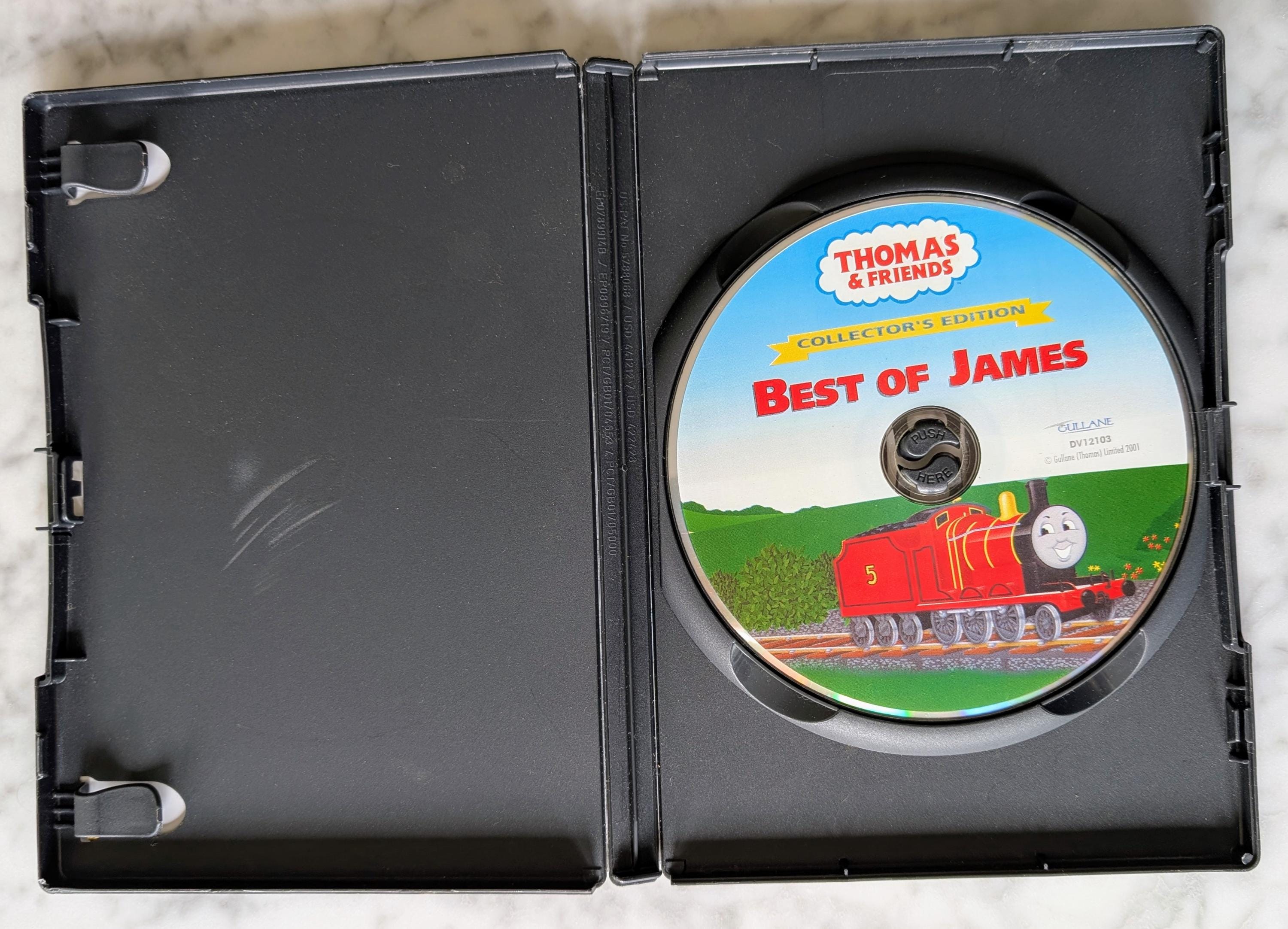 Thomas the Tank Engine & Friends Best of James Collector's Edition DVD 2001 Gullane - Etsy