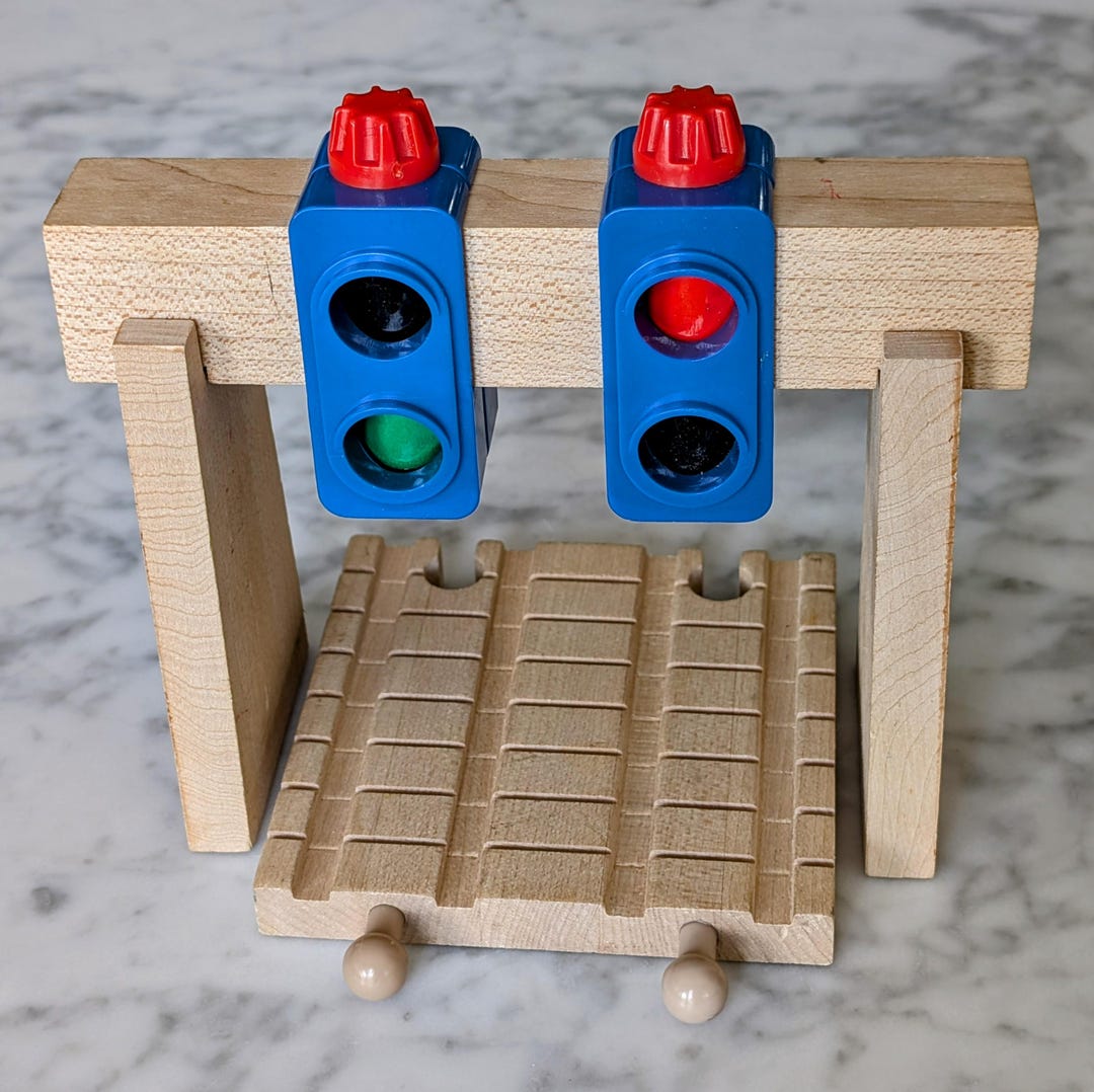 Thomas Tank Engine & Friends Wooden Over the Track Signal Train Set ...