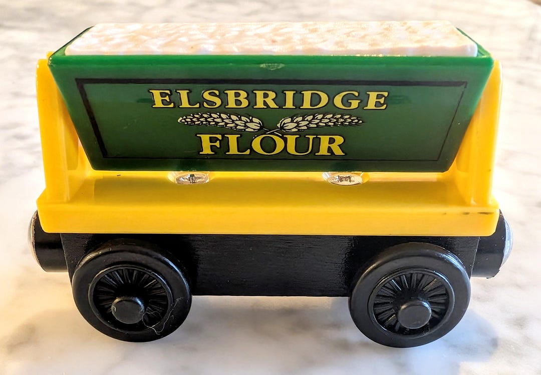 Thomas Tank Engine & Friends Wooden Railway Elsbridge Flour Car ...