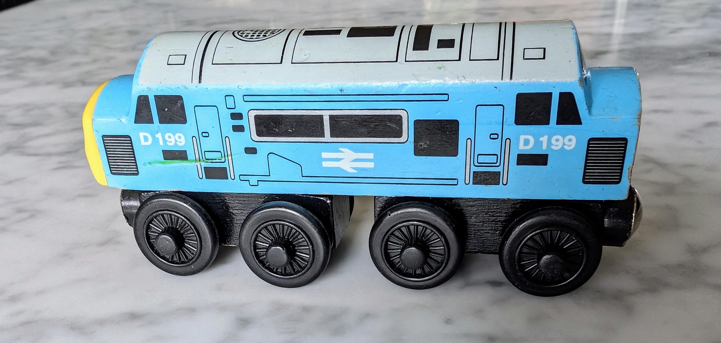 Thomas Tank Engine & Friends Wooden Railway D199 Diesel Magnetic Train ...
