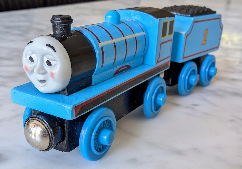 Thomas Tank Engine & Friends Wooden Railway Edward His Tender All Out ...