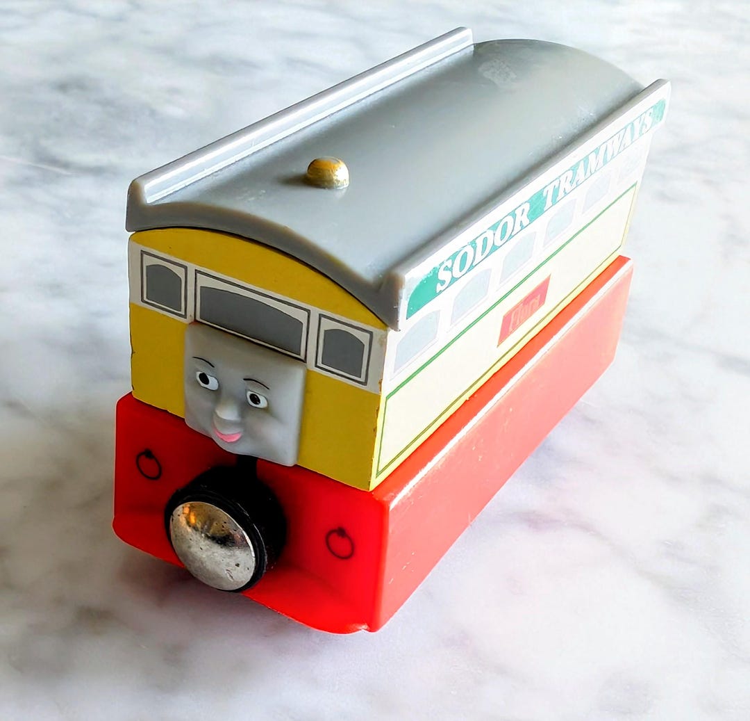 Thomas Tank Engine & Friends Wooden Railway Green Flora Magnetic Train ...