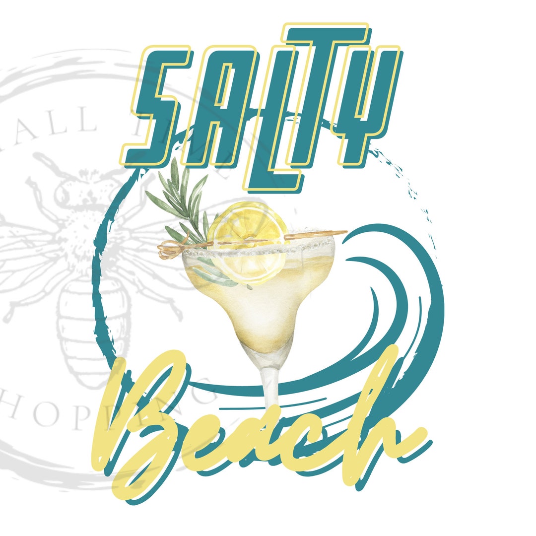 Salty Beach PNG, Beach Png, Summer Png, Margarita Png - Etsy