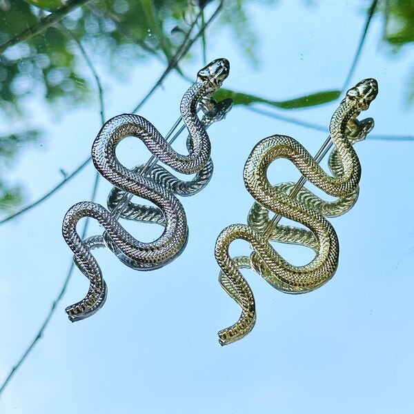 Snake Pin - Etsy