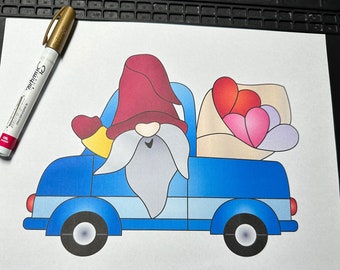Gnome Driving Car - Etsy