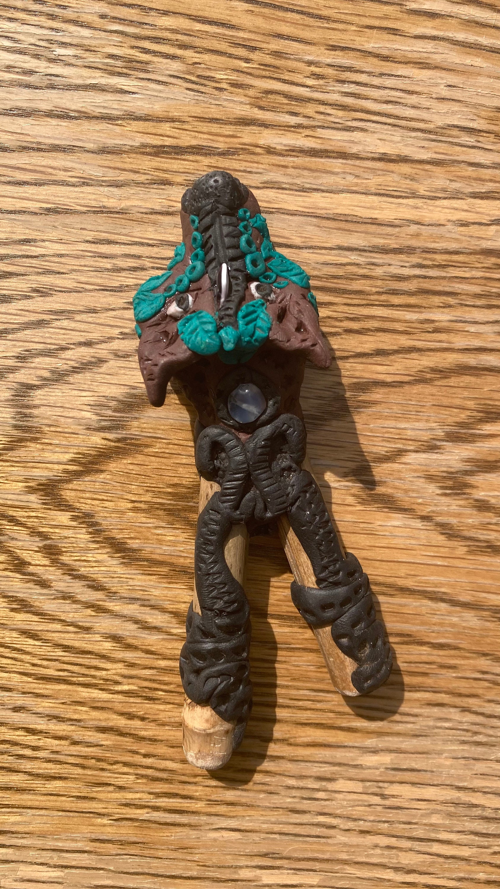 Wolf Kuripe, Rapé/hapé Pipe Applicator - Etsy