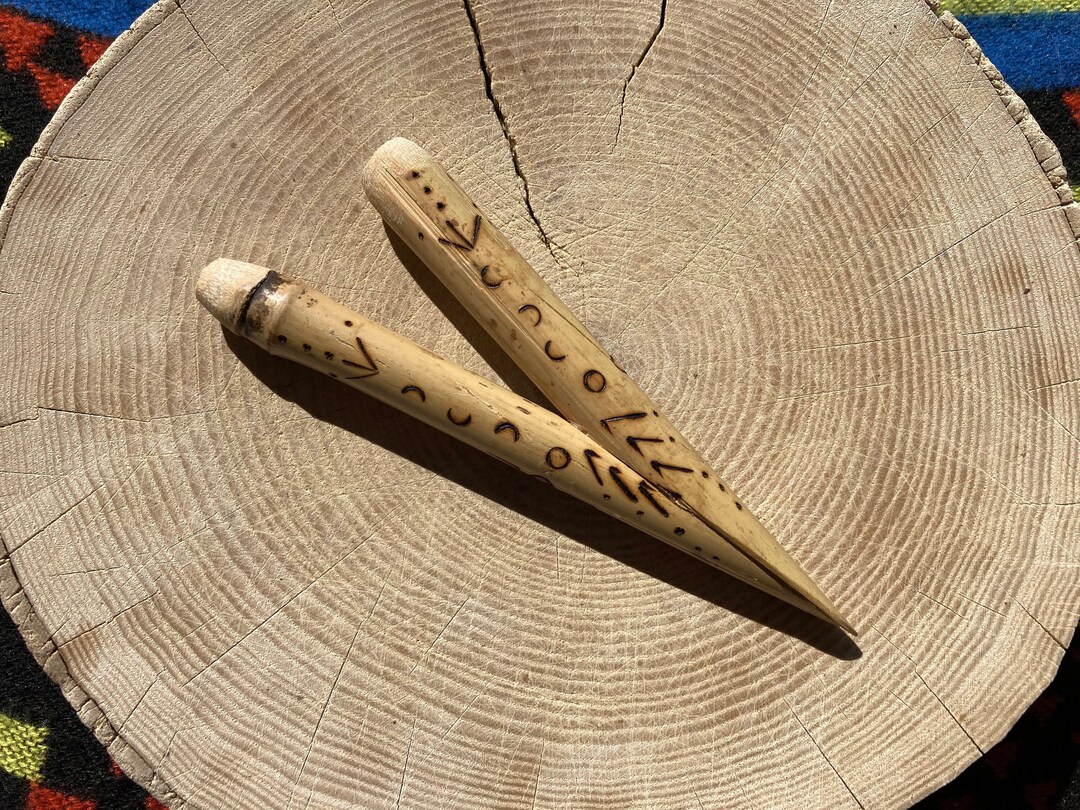 Woodburned Kuripe, Rapé Applicator, Hapé Pipe - Etsy