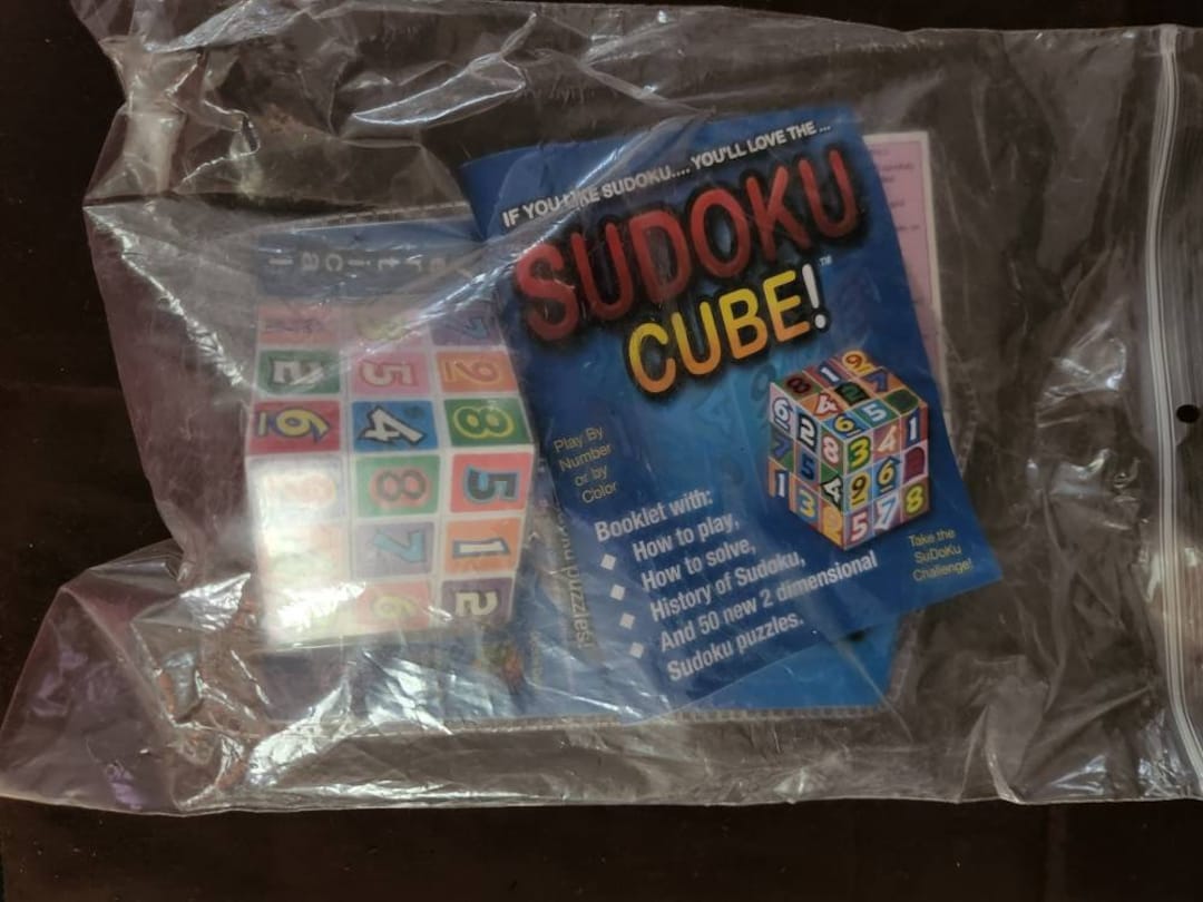 Sudoku Game Cube - Etsy