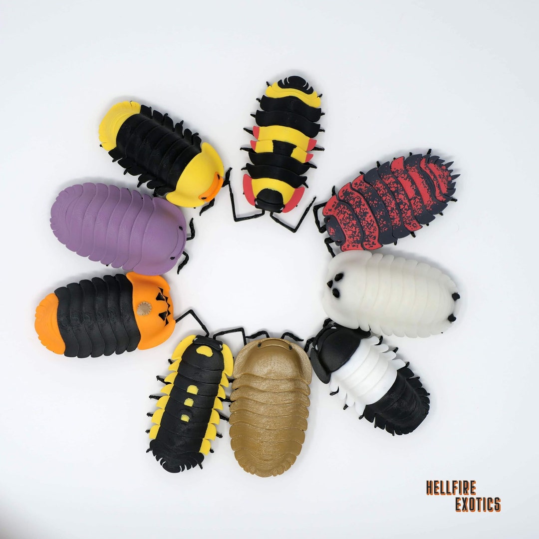 POD PALS CUTE Isopod Figurines - Etsy