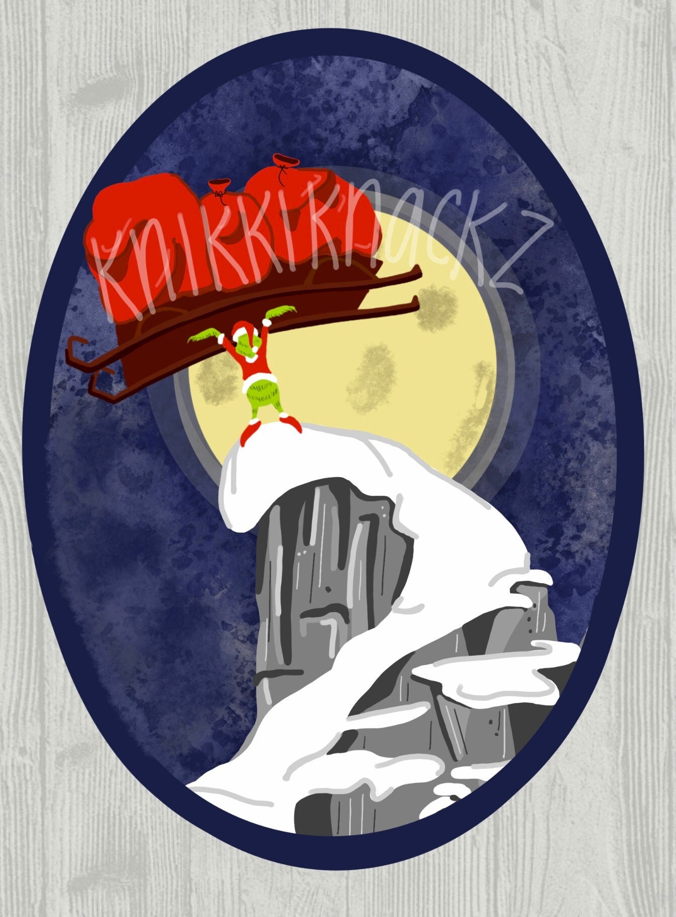Grinch Mount Crumpit PNG / Christmas PNG / Png - Etsy